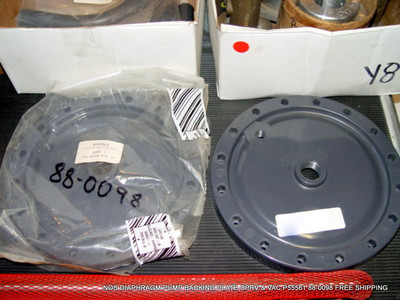NOS DIAPHRAGM PUMP BACKING PLATE CPRV & VAC P55561 88-0098 FREE ...