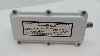 California Amplifier Model 150262 Input 11-7-12.2 GHz | eBay