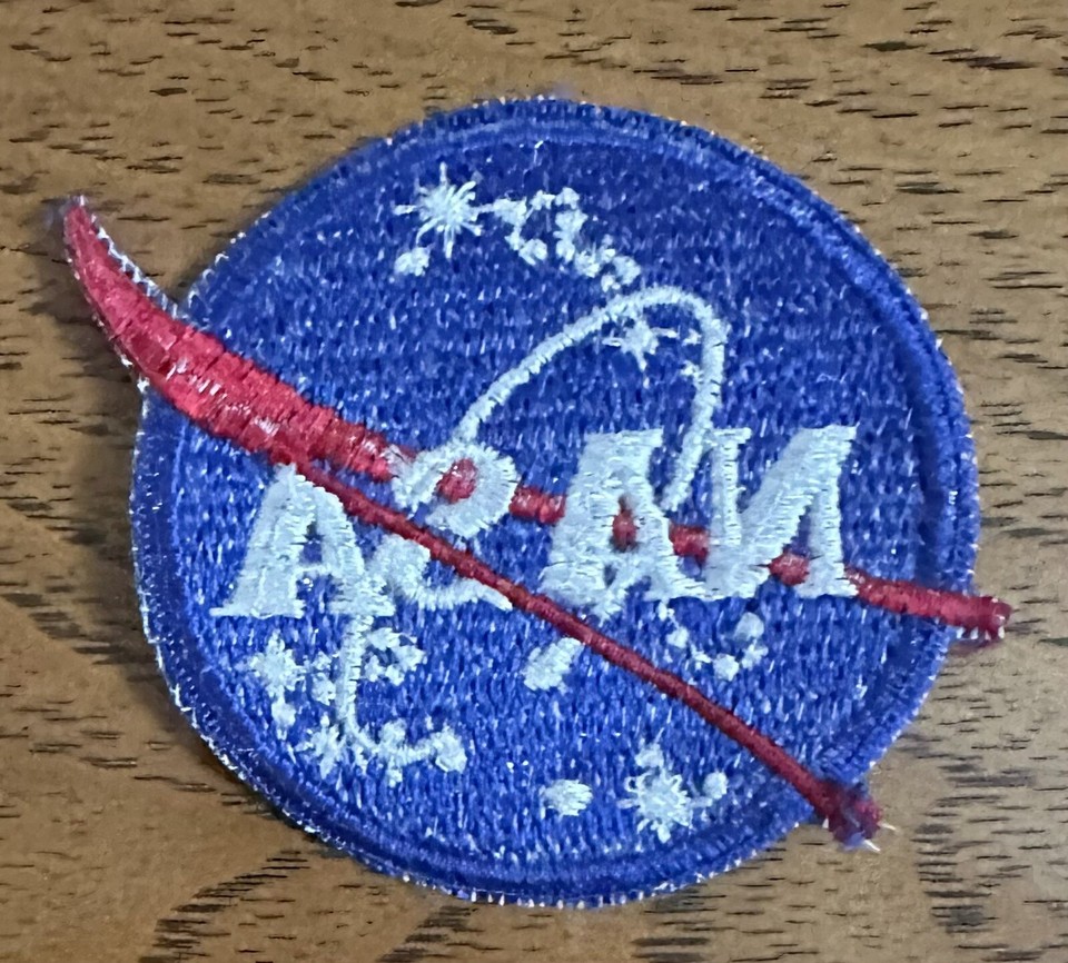 Vintage NASA Blue Logo Embroidered Patch New 3" Round | eBay