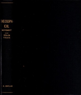 B P Wadia / THEOSOPHICAL MOVEMENT VOLUMES V VI 1934-1936 Magazine | eBay