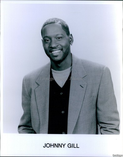 1996 Photo New Edition Member Johnny Gill Singer-Songwriter Actor ...