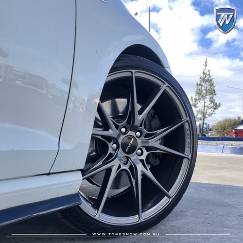 19" inch HOLDEN COMMODORE VF VE VY Wheels INOVIT SPEED Staggered 19x8.5 ...