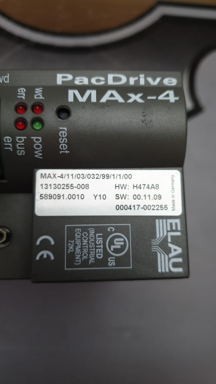 Elau PacDrive MAX-4/11/03/32/99/1/1/00 | eBay.de