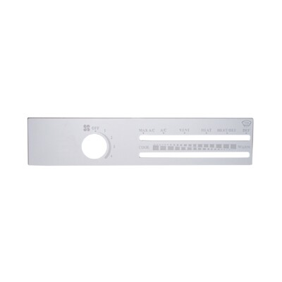 Freightliner Stainless Steel A/C Control Plate | Fits Various Classic ...