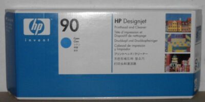 HP 90 Printhead C5055A cyan Designjet 4000 4000ps 4500 4500mfp 3.2020 ...