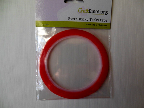 Tacky Tape, 3 mm x 10 m, extra stark doppelseitiges Klebeband ...