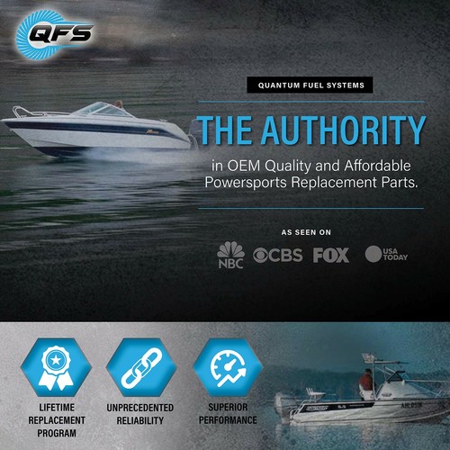 QFS Marine/Outboard Electric Fuel Pump Evinrude 40HP 50HP 55HP 5009033 ...