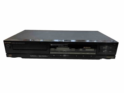 Sharp DX-R770 (BK) CD Player Single Disc - Vintage 1989 Made in Japan ...