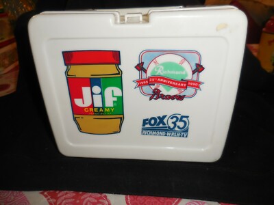 25th Anniversary Richmond Braves 1990 Plastic Lunch Box No Thermos | eBay