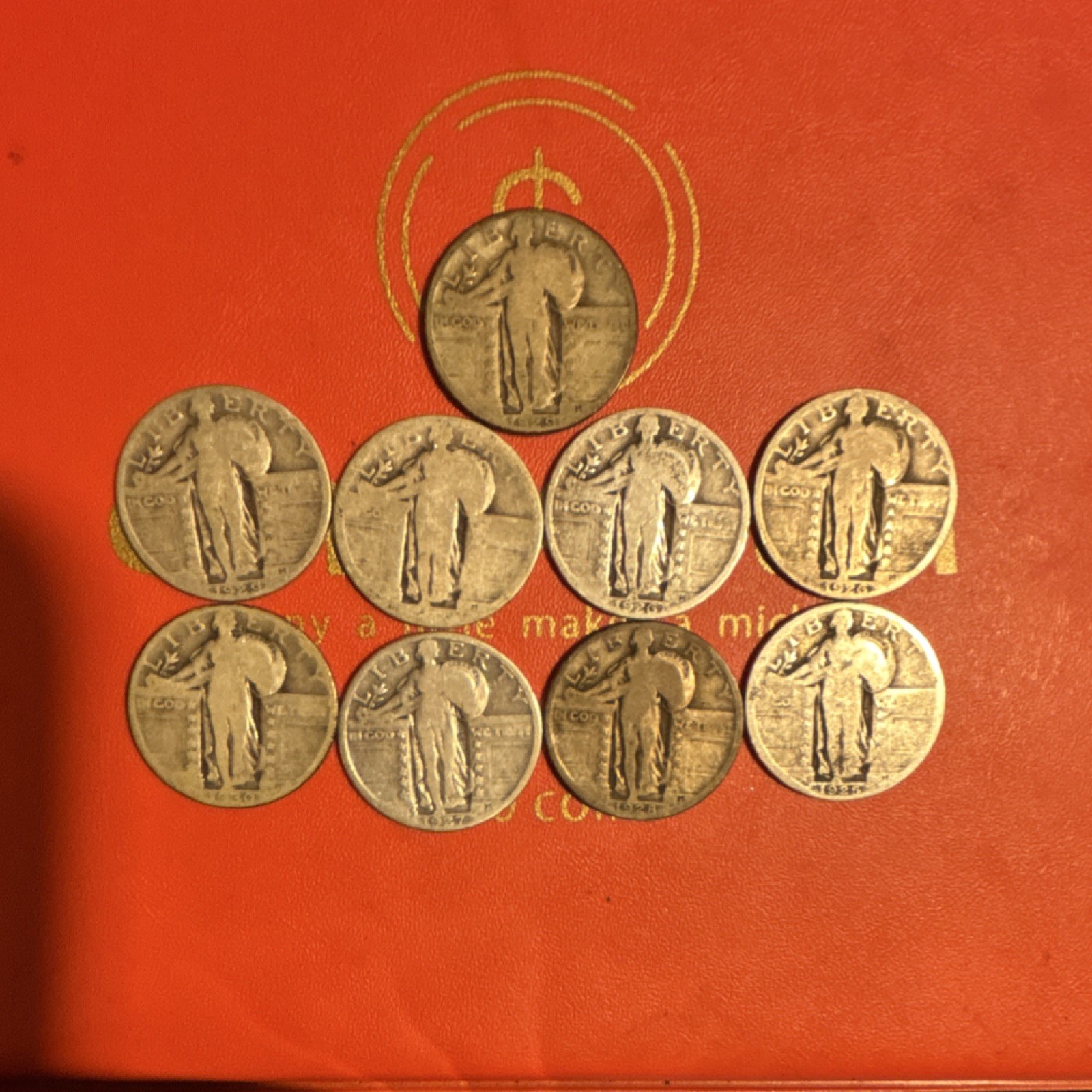 1925-1930 Standing Liberty Silver Quarters, Lot of 9. | eBay