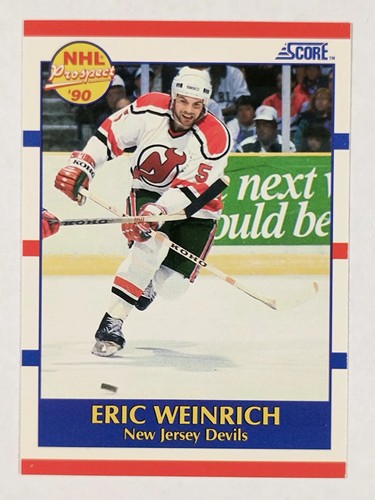1990-91 Score #389 Eric Weinrich RC | eBay