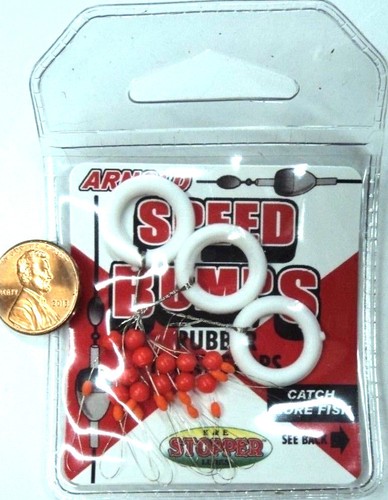 Arnold Speed Bumps Bobber Stops, Size S, SIX Packs Carolina Rigging #SB ...