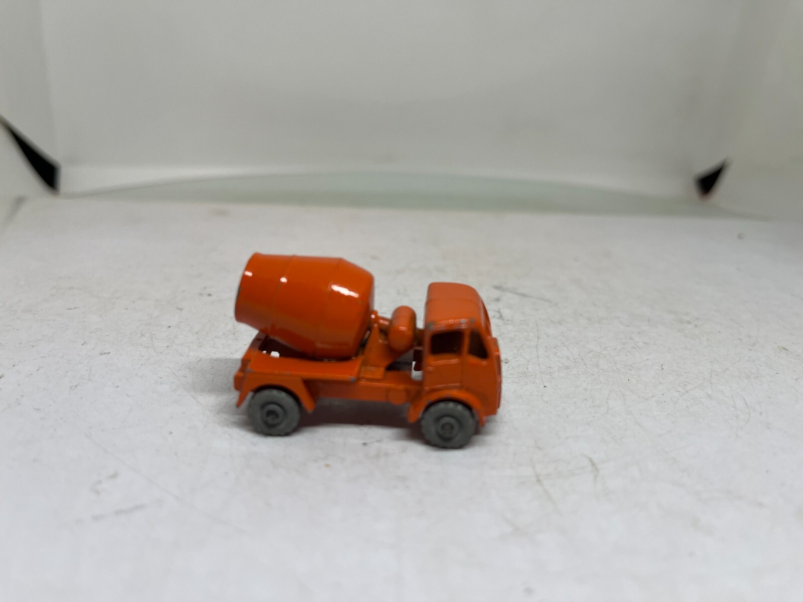 Matchbox Lesney 1-75 Series 26A ERF Cement Mixer 45mm Circa 1956 Orange ...