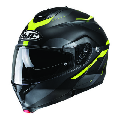 HJC C91 Karan Modular Snow Helmet Hi Viz 4X | eBay