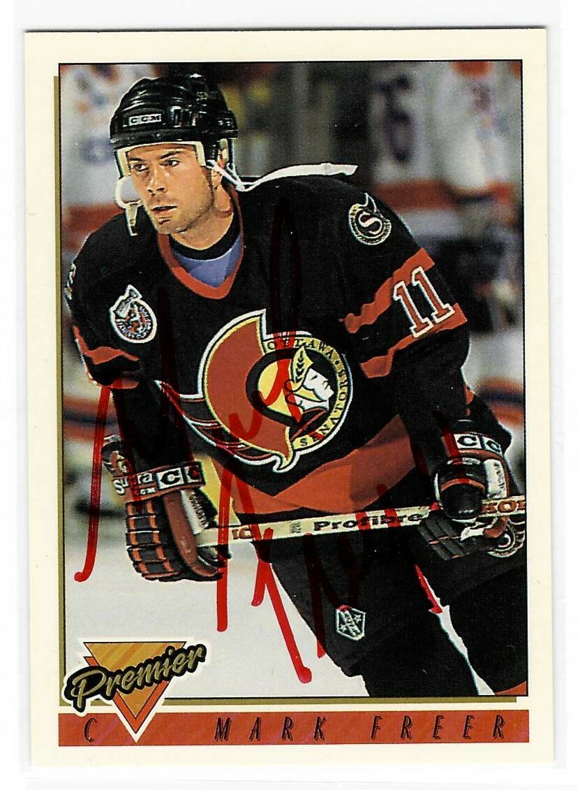 Mark Freer Signed 1993/94 Premier Card #142 | eBay