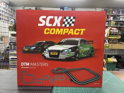 SCX Compact DTM Masters Racing Car Slot System - Used and untested ...