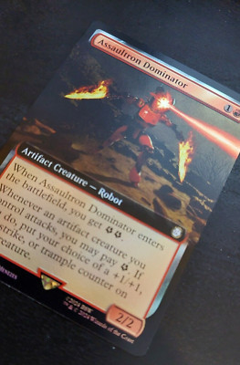 Assaultron Dominator 384 Rare foil Magic the Gathering card | eBay