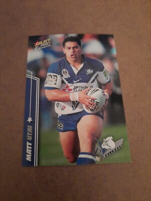 2007 Select NRL Champions Matt Utai | eBay Australia