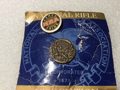 2 NRA We The People Constitution National Rifle Association Lapel Pin ...