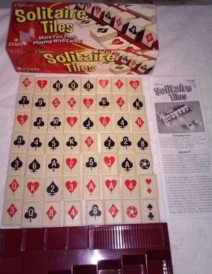 Solitaire Tiles Game by Winning Moves Inc. | eBay