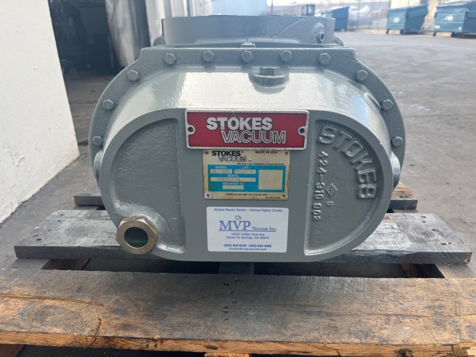 Rebuilt Stokes 615 Vacuum Booster, Watercooled | eBay
