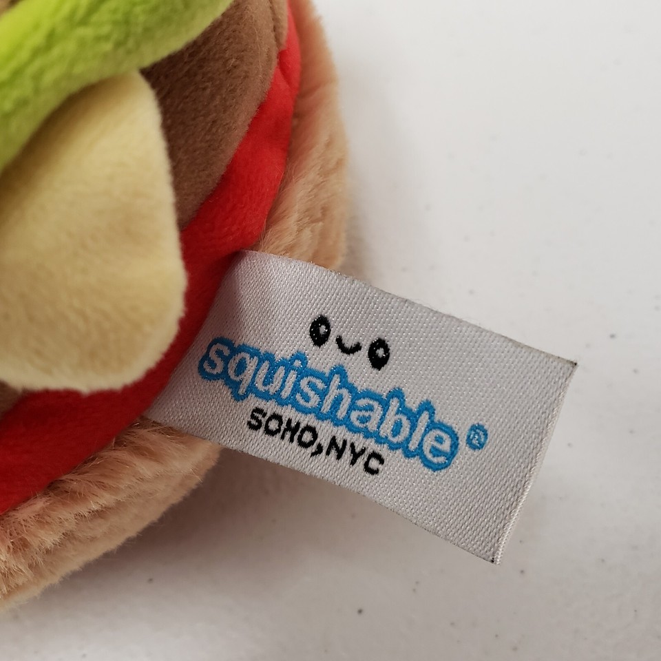 Squishable Hamburger Cheeseburger Stuffed 2020 Burger Plush | eBay