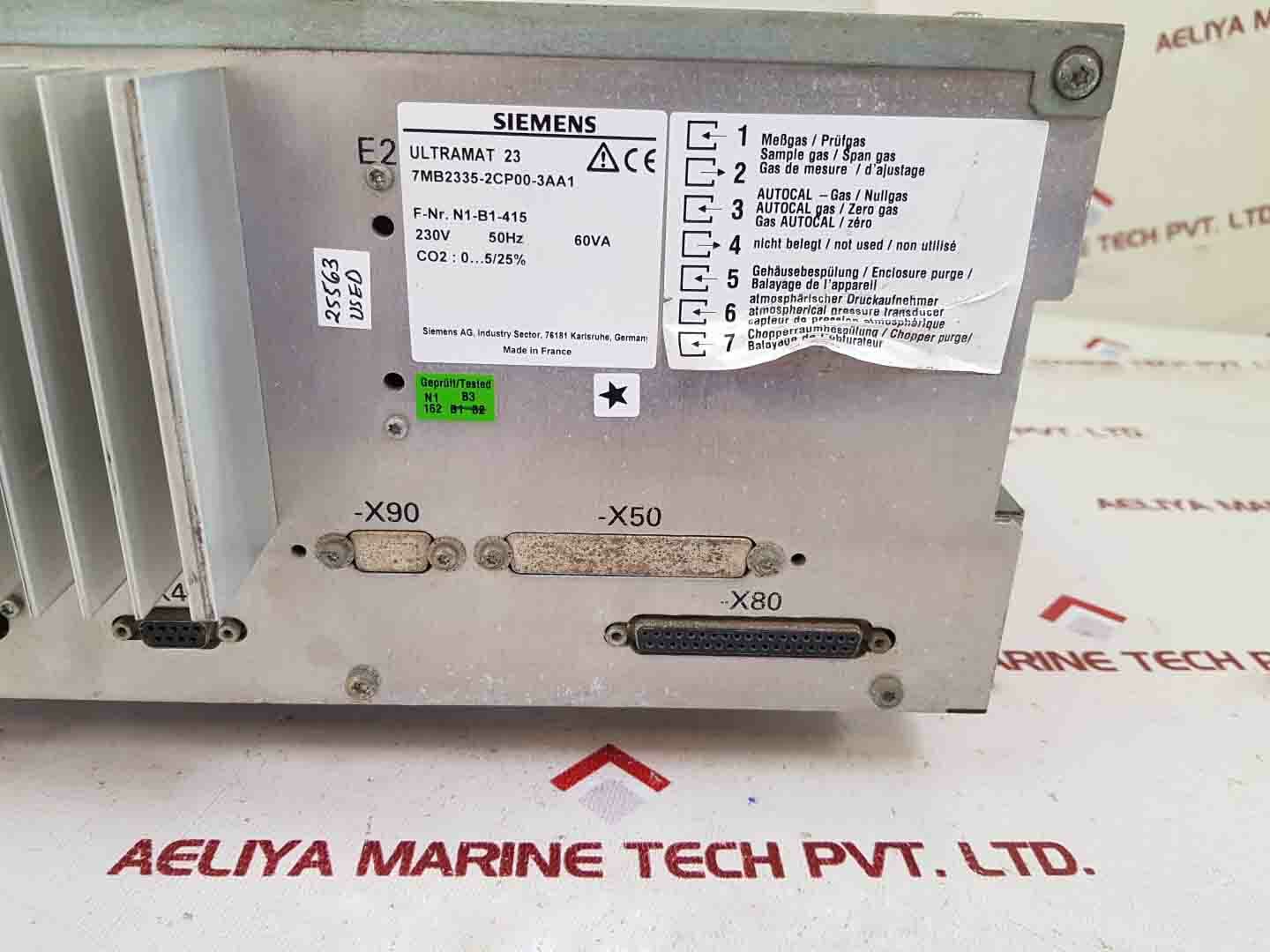 SIEMENS ULTRAMAT 23 Gas Analyzer 7MB2335-2CP00-3AA1 230V 50HZ 60VA | eBay