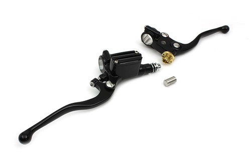 Black Hand Lever Control Kit fits Harley Davidson | eBay