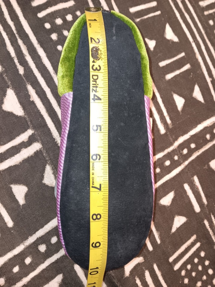 Goody Goody Bon Bons Women's Slippers Size S/M Silk Suede Sole | eBay UK