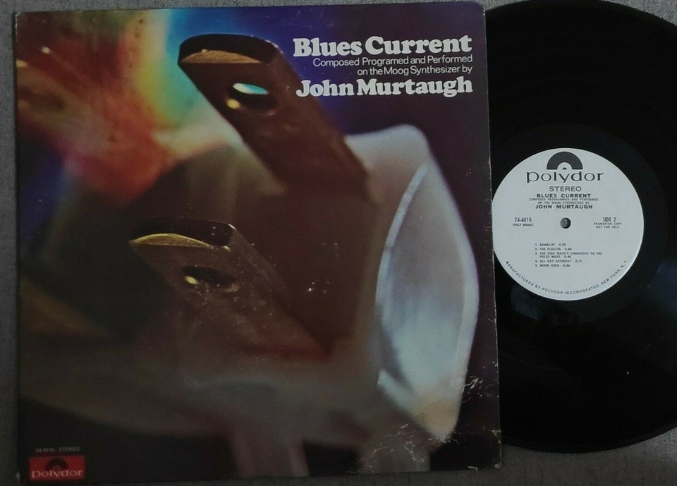 John Murtaugh - Blues Current Orig WLP Promo LP Moog Synth Herbie ...