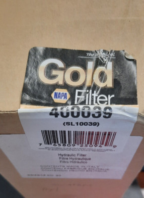 NOS NAPA GOLD HYDRAULIC FILTER #400039 FITS CARELIFT FORKLISTS 1998 ...