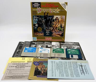 Vintage Advanced Dungeons Dragons Dragonlance Collectors Edition 3 PC ...