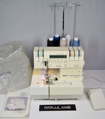 Pfaff Hobbylock 4870 Chainstitch Overlock 5-Thread SERGER Sewing ...