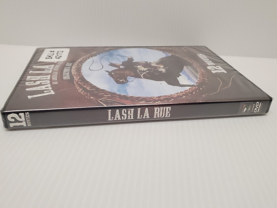 Lash La Rue DVD An American Cowboy Legend - 12 Movies Collectors Set ...