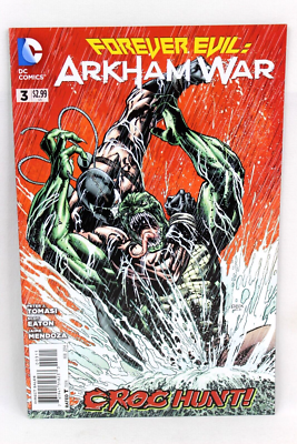 Killer Croc Vs Bane Forever Evil: Arkham War #5 Review | Batman News