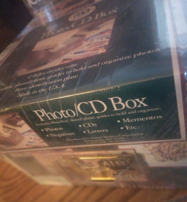 Recollections Memory Box Theme Storage for Photos/DVD's/CD's | eBay