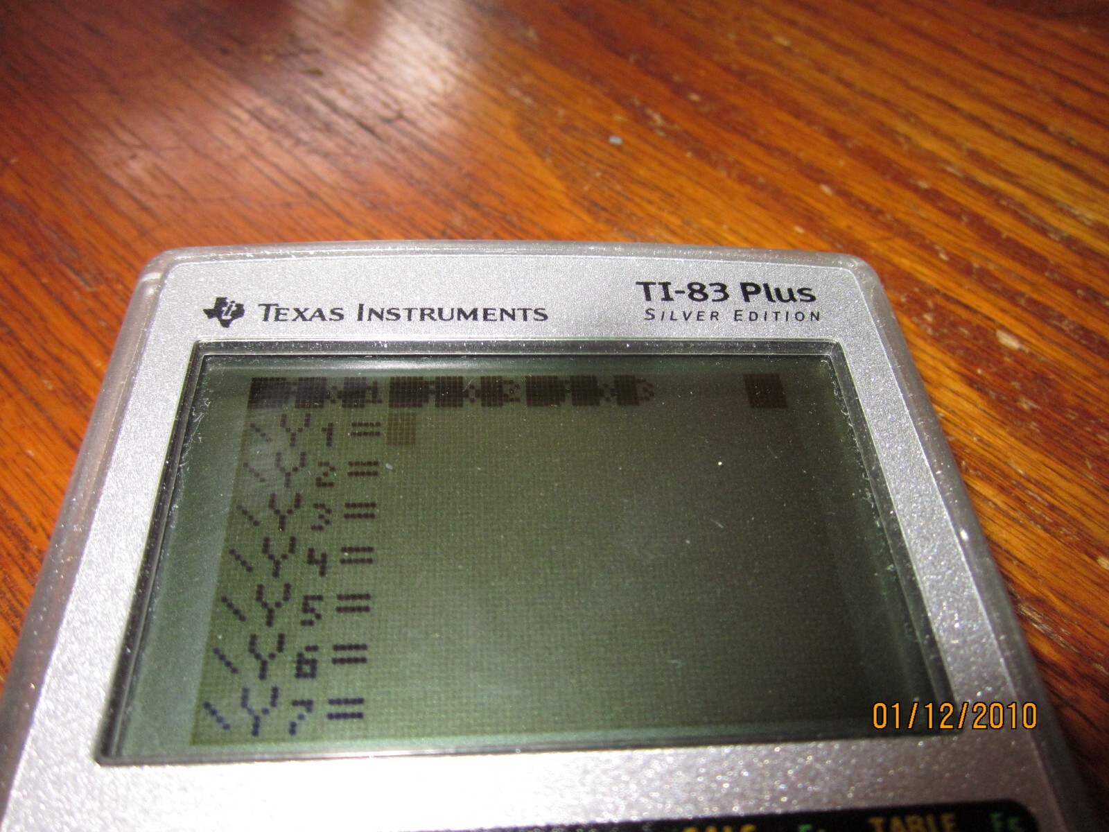 Texas Instruments TI-83 Plus Silver Edition Graphing Calculator (Clear ...