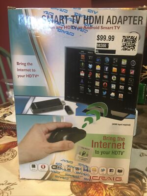 ICraig Smart TV HDMI Adapter with Wireless Mouse New | eBay