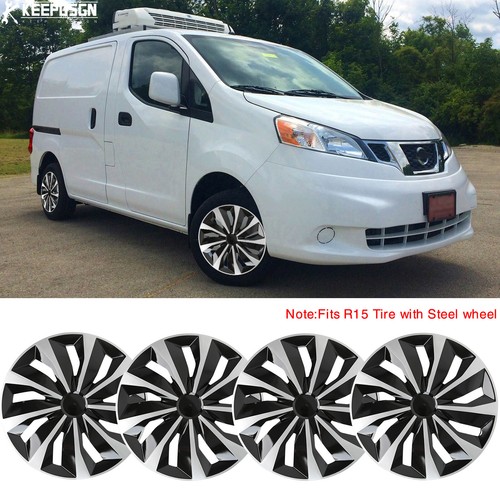 For Nissan NV200 4PCS 15" Hubcaps Wheel Covers Rims Hub Caps Fit R15 ...