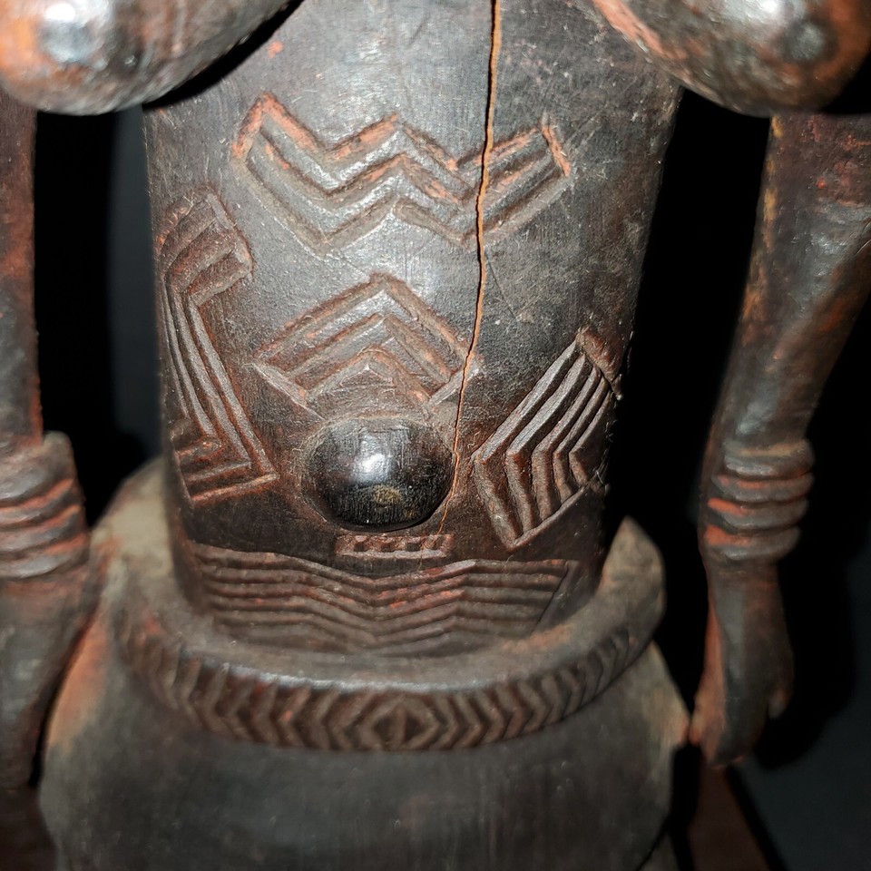Kuba Ndop Seated Figure Congo African Art - Museum Collection Quality ...