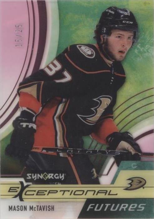 2021-22 Upper Deck Synergy - Exceptional Futures Mason McTavish #EF-MM ...