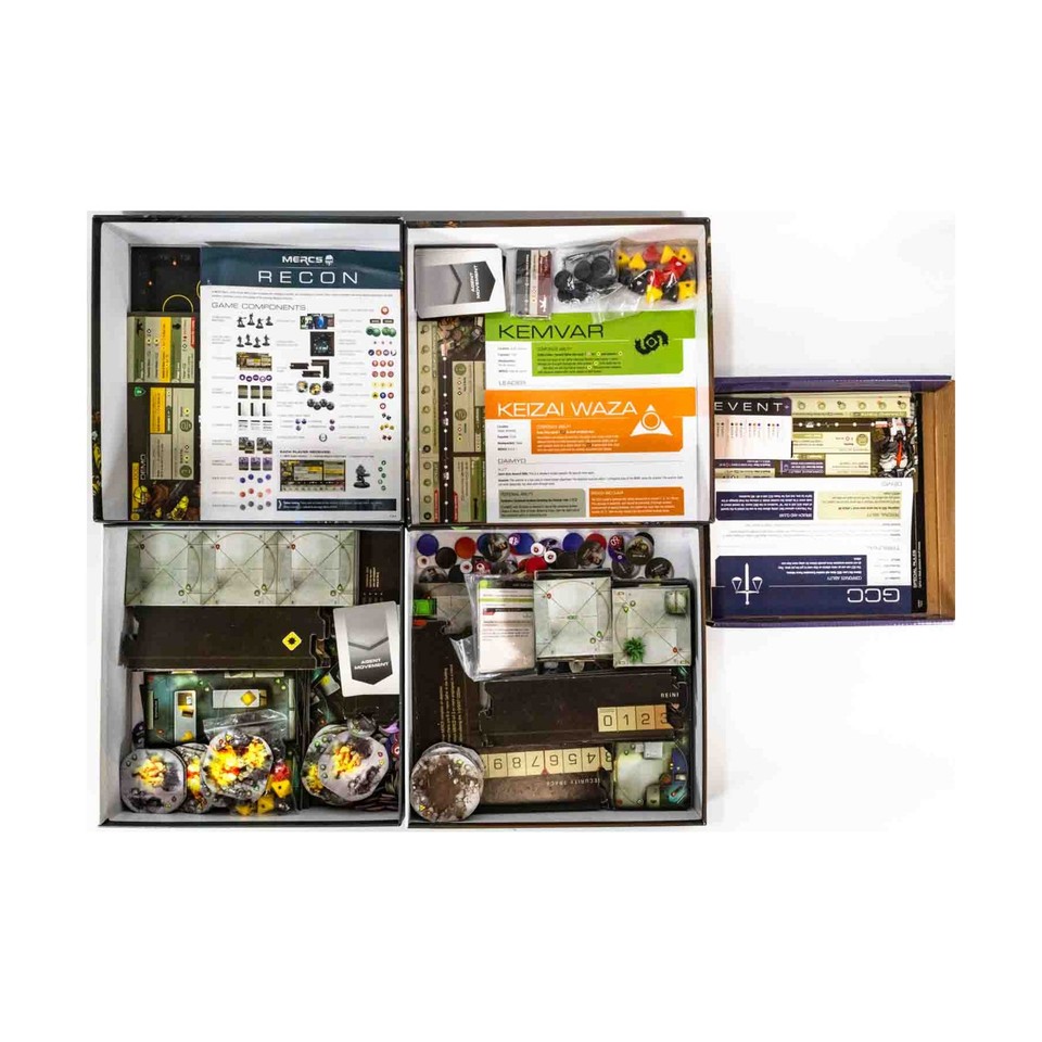 Megacon MERCS Recon Collection #7 - 2 Core Sets + 8 Expansions (No Min ...