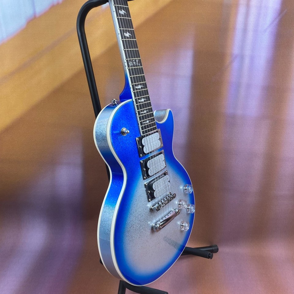 LP Electric Guitars Ace Frehley Signature Model 6-String Chrome Pickup Bull Bone | eBay