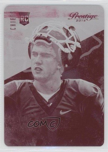 2014 Panini Prestige - Rookie Aaron Murray #203 Printing Plate Magenta ...