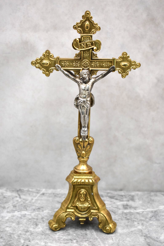 Altar Cross w/ Double Sided Corpus, 11 3/8" ht. (CU866) Chalice Co. | eBay