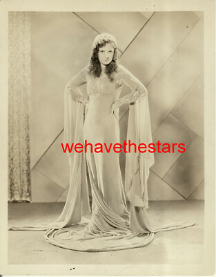 Vintage Nora Lane ADRIAN DESIGN FASHION '30 MADAM SATAN MGM Publicity ...