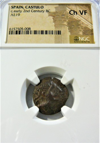 SPAIN Castulo C. Early 2nd Century BC AE 19 NGC VF | eBay