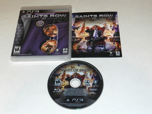 Saints Row IV Playstation 3 PS3 Video Game Complete 816819010990 | eBay