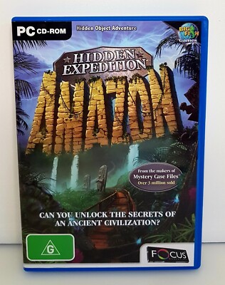 AMAZON Hidden Expedition (PC CD-ROM) Hidden Object Game - VGC | eBay ...