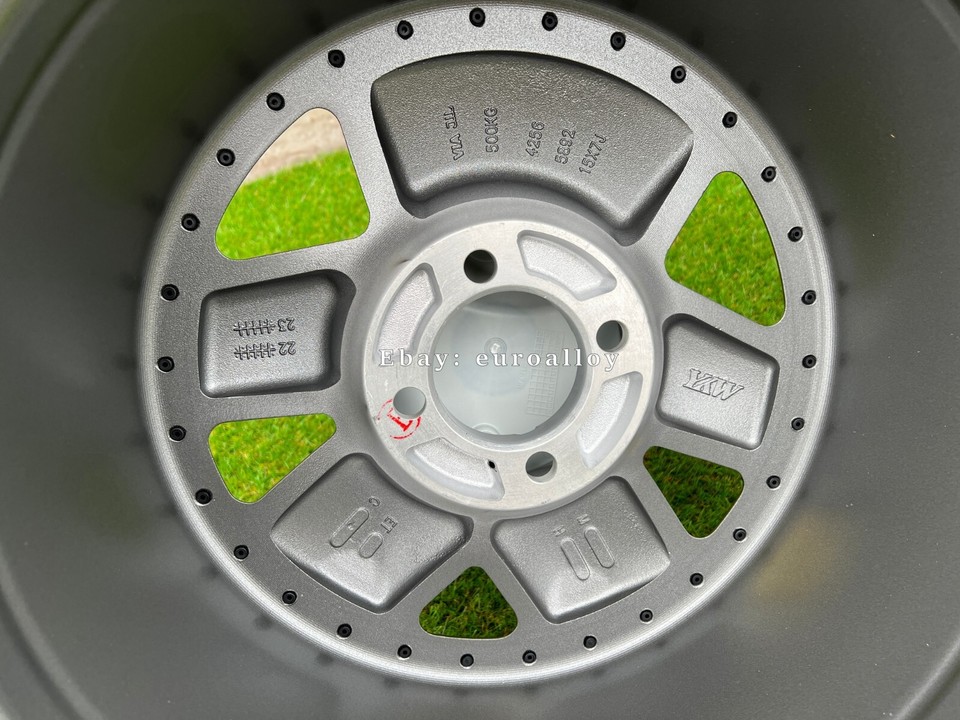 4 x 15 Inch 4x100 Teddy Bear Style Grey JDM Wheels: Fits For Honda ...